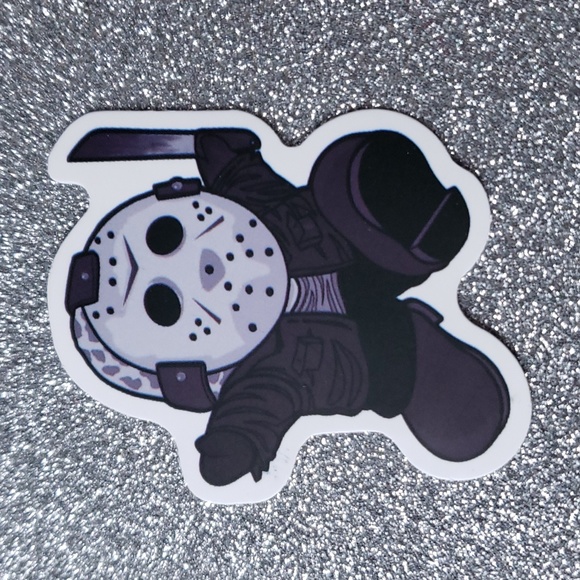 Movie | Design | Horror Movie Waterproof Sticker Friday The 3th Mario ...